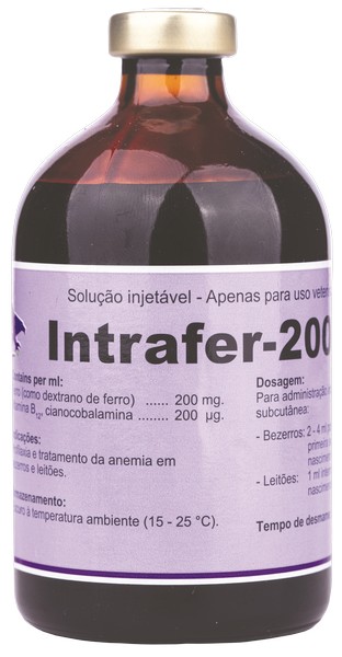 INTRAFER-200 B12 INJ, 100ML | AQI