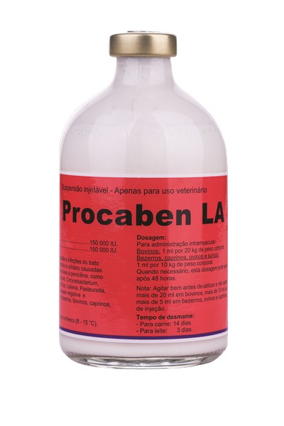 PROCABEN-LA (penic. procaina e benzat) 100ml | AQI